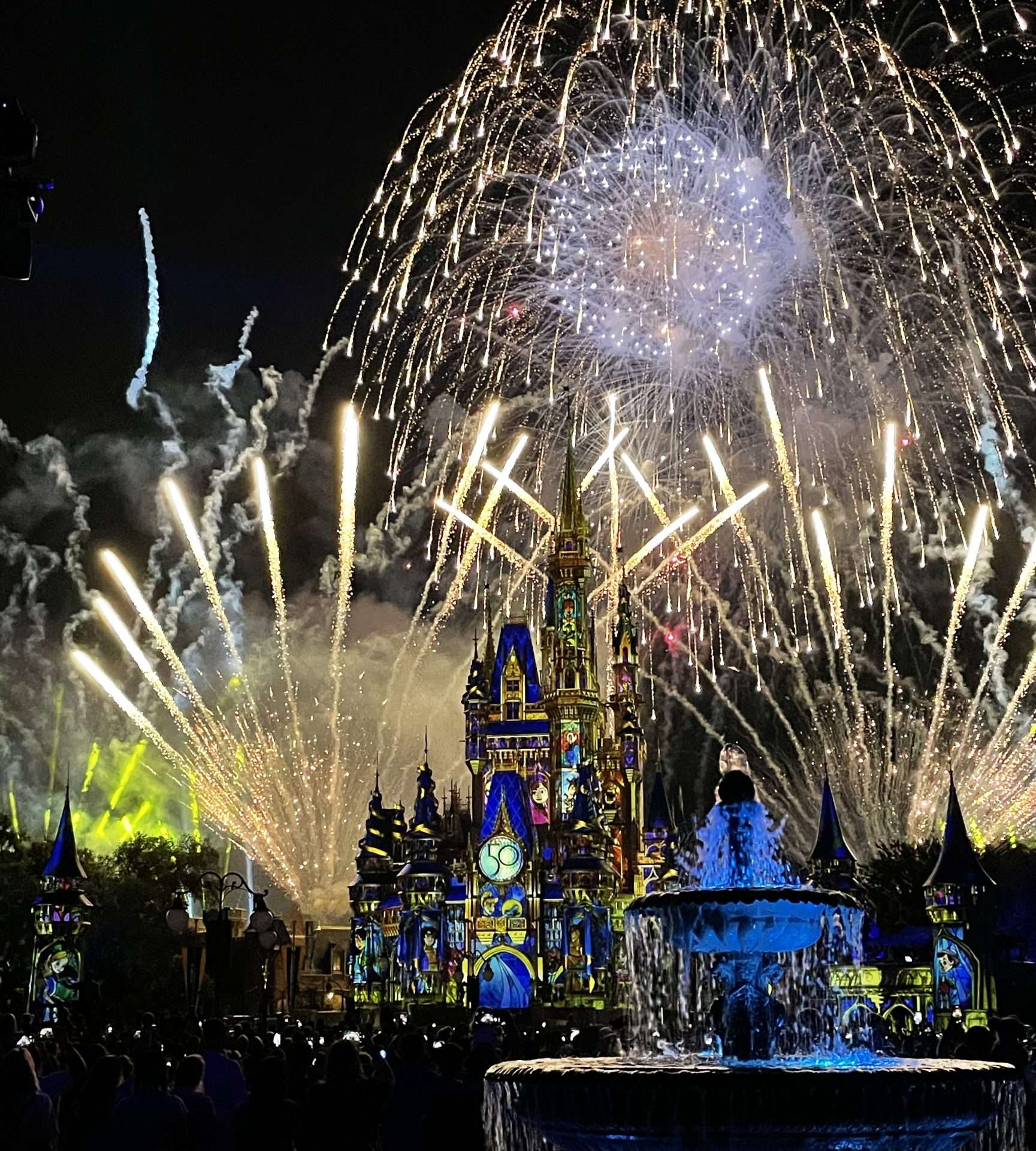 Disney You Are the Magic Lyrics Enchantment Fireworks Show - Polka Dots ...