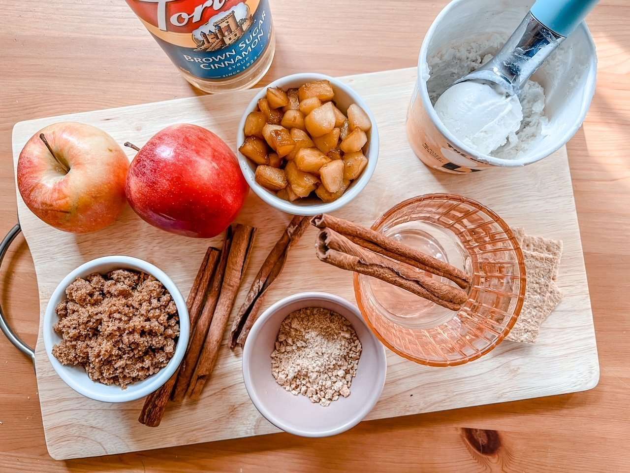 Deconstructed Apple Pie Recipe from Festival of the Arts - Polka Dots ...