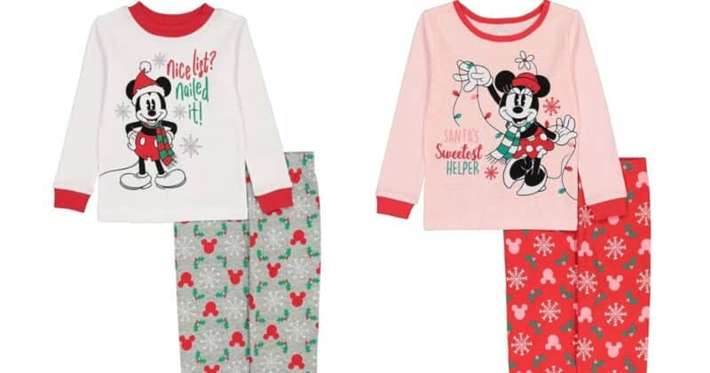 Disney Christmas Pajamas For the Whole Family