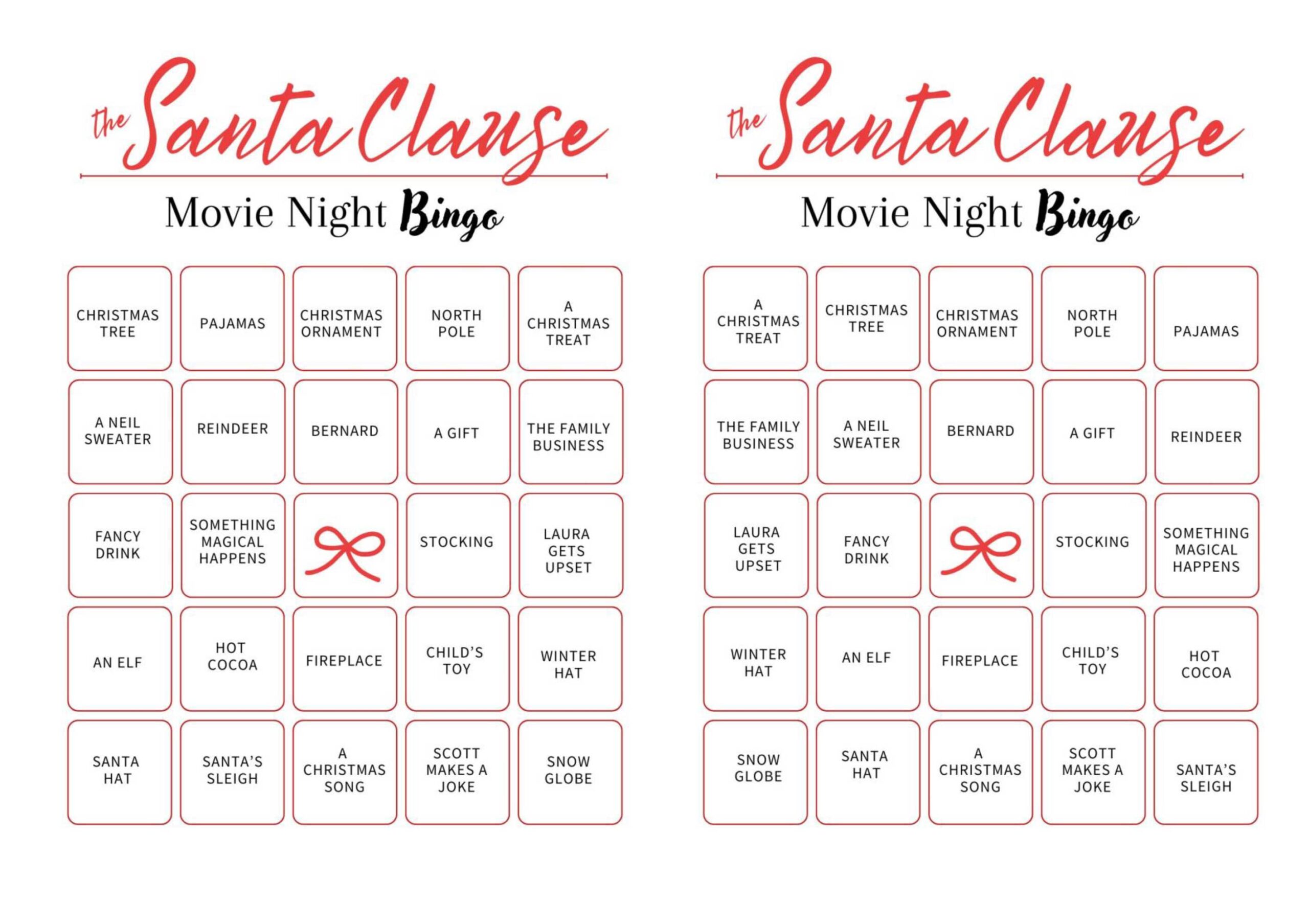 The Santa Clause Movie Night Marathon, Recipes and Crafts - Polka Dots ...